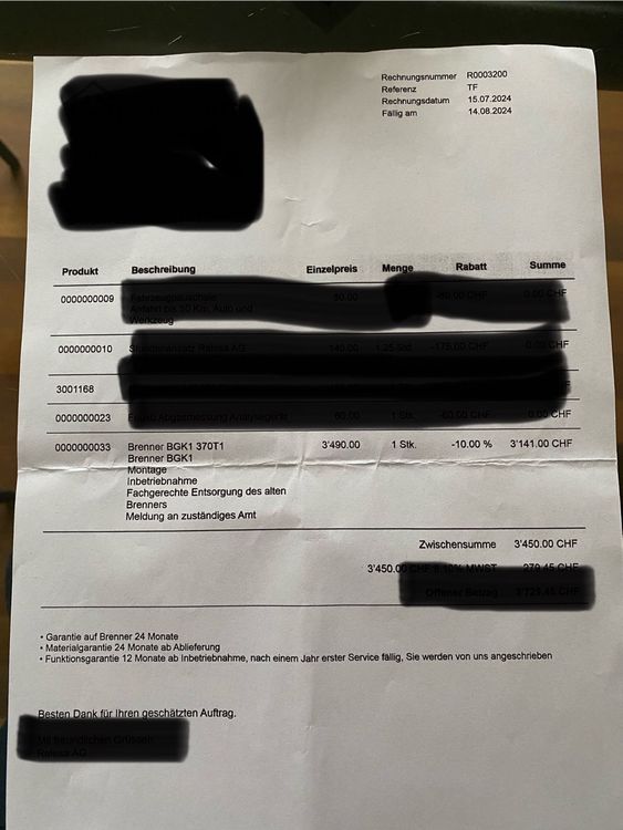 Riello Gulliver BGK1 370T1 Brenner - neuwertig! (Gebraucht) in ...