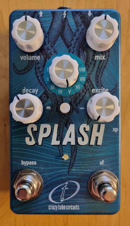 Effektpedal für Gitarre: crazy tube circurts - Splash-Reverb (Neu ...