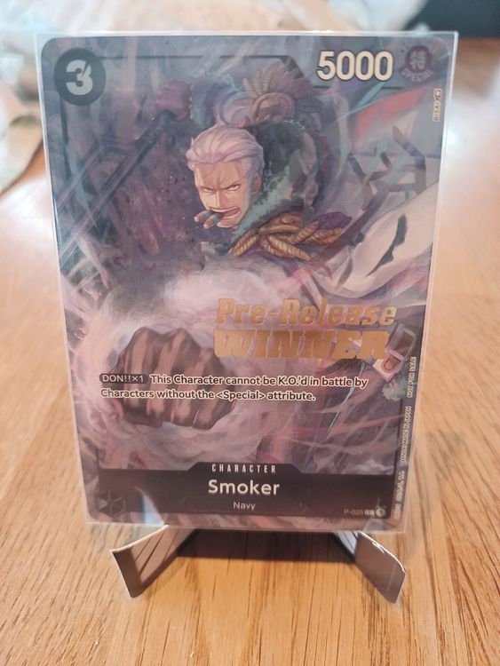 One Piece TCG Smoker (P-025) Winner Version | Kaufen auf Ricardo