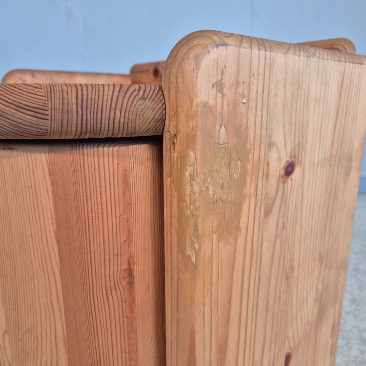 Massivholz Nachttisch mit Drehfach Tannholz Night-Stand (Gebraucht) in ...