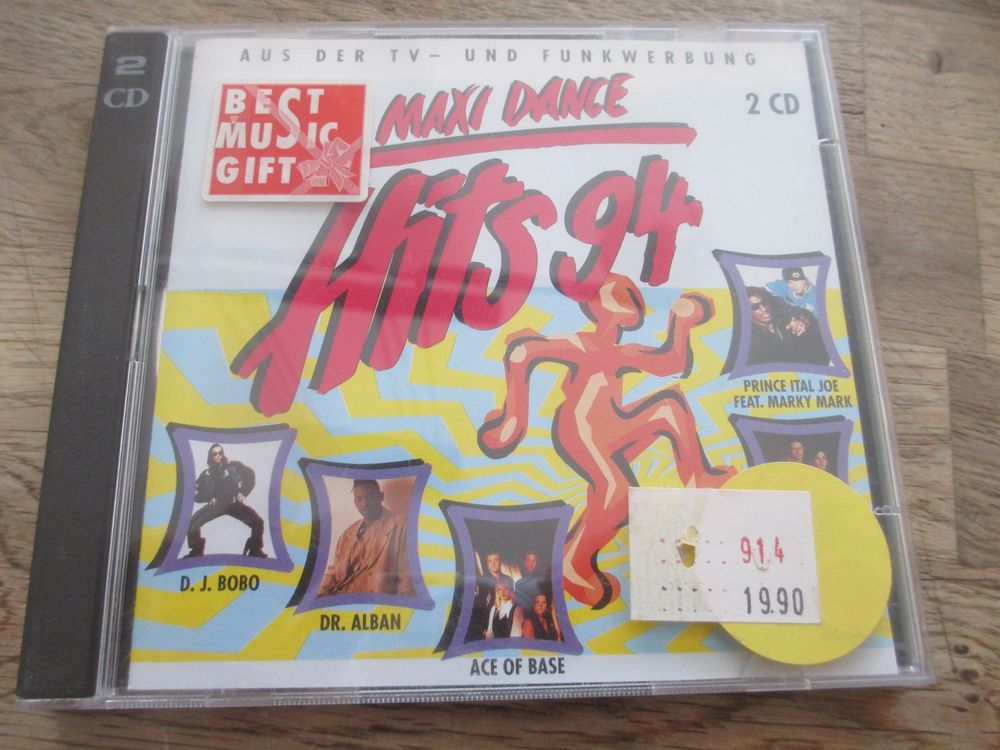 CD Maxi Dance Hits 1994 ( 2CD"s ) (Gebraucht) in Hasle LU für CHF 1 ...