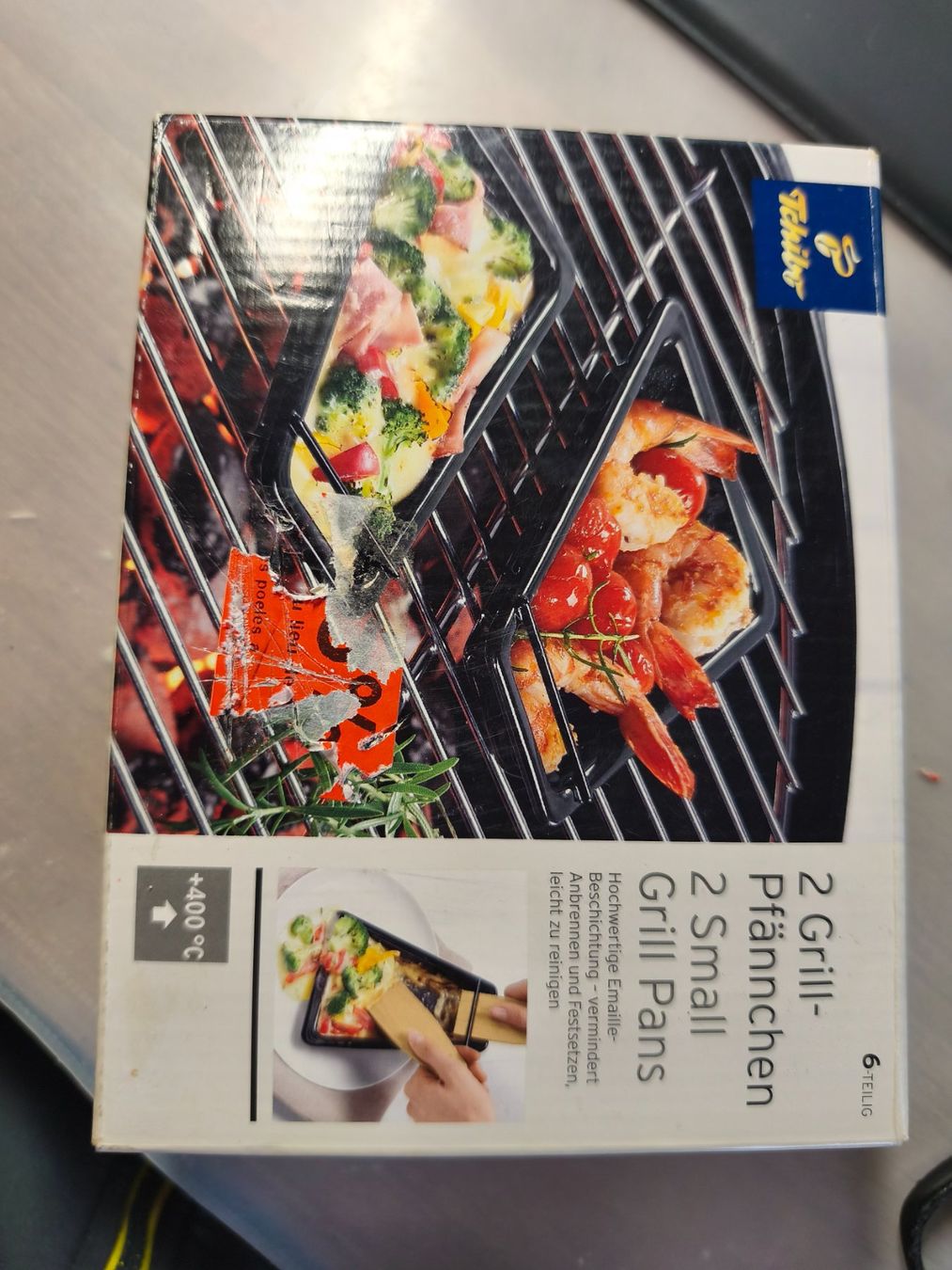 Set de grillades – 2 Grill-Pfännchen / 2 Small Grill Pans (Neuf avec ...
