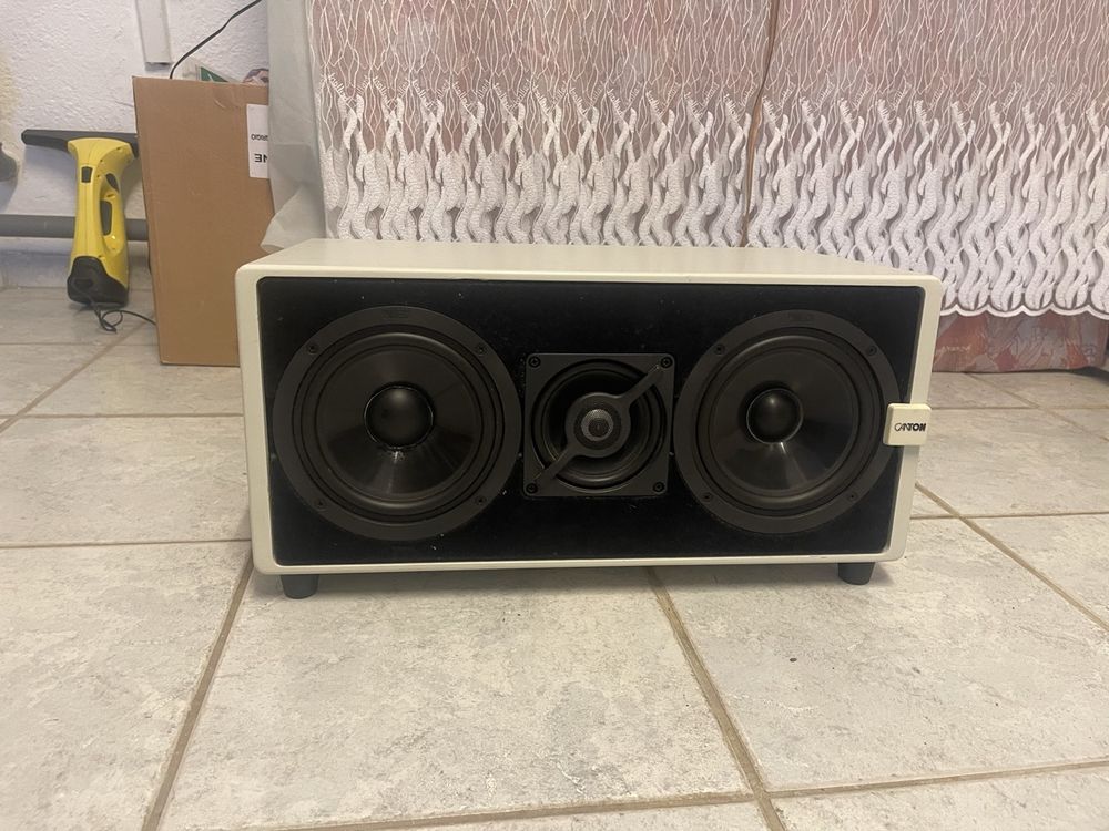 CANTON Ergo CM51 rar 3-Wege Center Speaker in Weis (Gebraucht) in ...