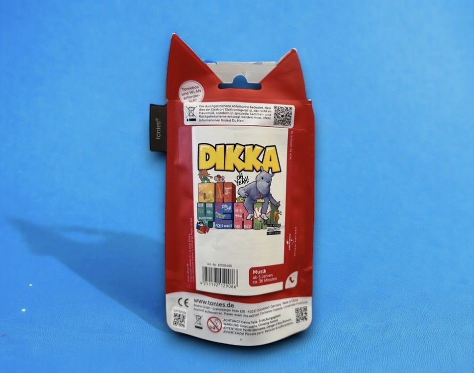 Tonies Hörfigur tonie Dikka Oh Yeah neu ovp deutsch musik (Neu und ...