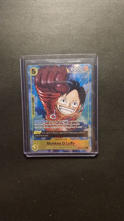 One Piece TCG Monkey D. Luffy OP07 Parallel | Kaufen auf Ricardo