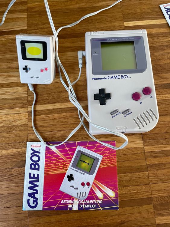 Original Game Boy inkl. Adapter und 5 Spiele Super Mario etc | Kaufen ...