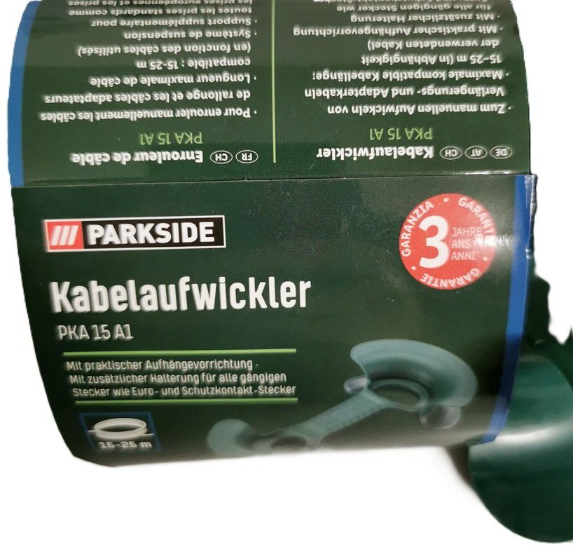 Kabelaufwickler PKA 15 A1von Parkside (Neu und originalverpackt) in ...