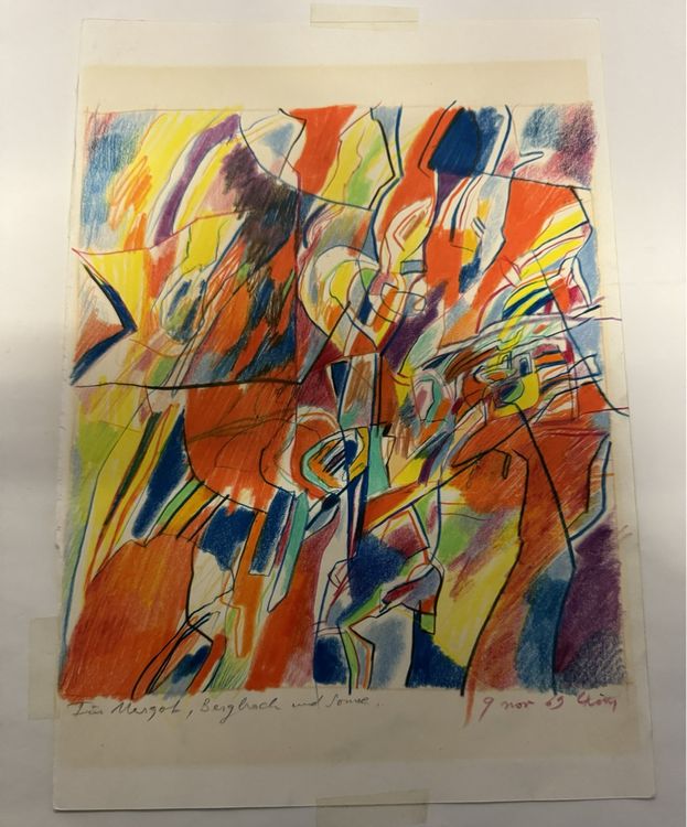 Lithos Hand signiert Bild | Kaufen auf Ricardo