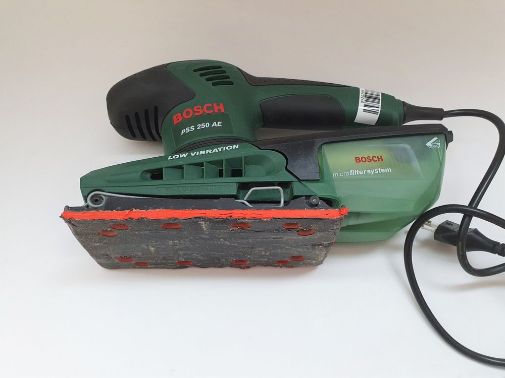 Bosch Pss 250 Ae Schleifplatte Wechseln
