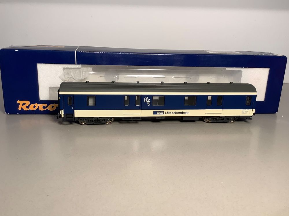 Roco 45592 : BLS Gepäckwagen MC76 Pendelzug | Kaufen auf Ricardo