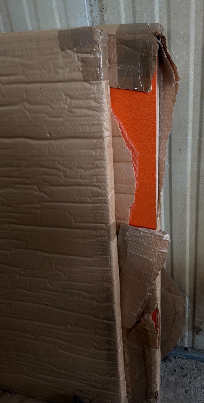 Solidplex Multiplex Platten Orange/Grau 12mm 80x125cm 6Stk (Gebraucht ...