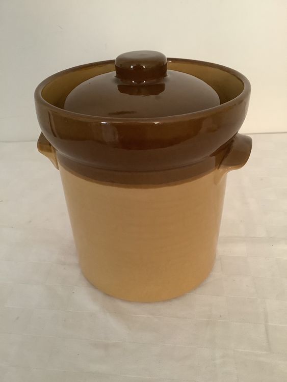 Keramik 2 Liter Topf mit Deckel | Kaufen auf Ricardo