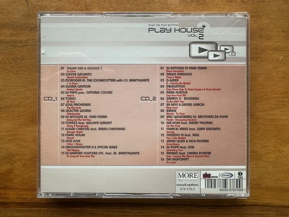 Play House Vol. 2 CD - The Very Best in House Music🎧🎶 (Gebraucht) in ...