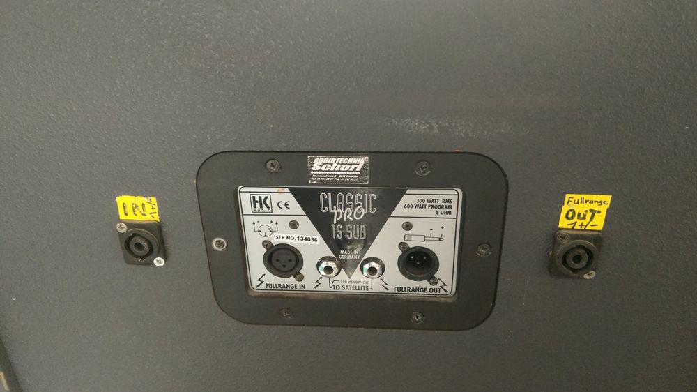 2Stk HK Classic Pro 15 SUB (S260) (Gebraucht) in Däniken SO für CHF 239 ...