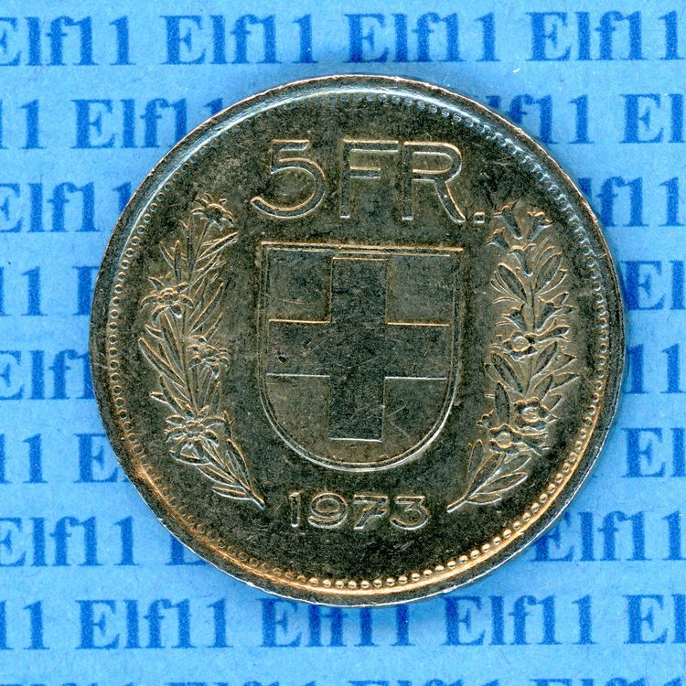 CHF___5.00 1973 vz 5 Franken | Kaufen auf Ricardo
