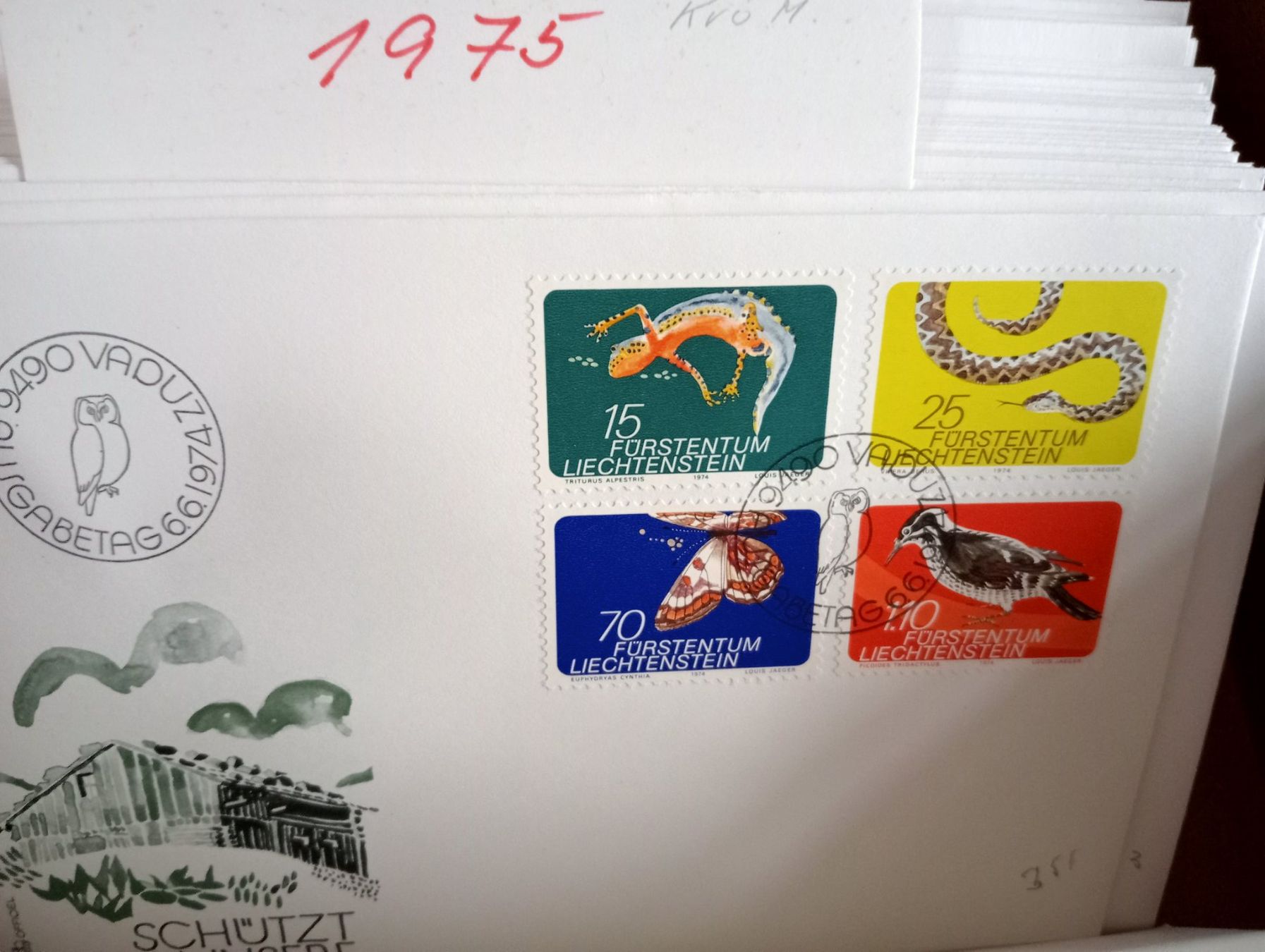 Große FDC Briefmarken Sammlung Schweiz 1964-1977 Top Zustand (Gebraucht ...