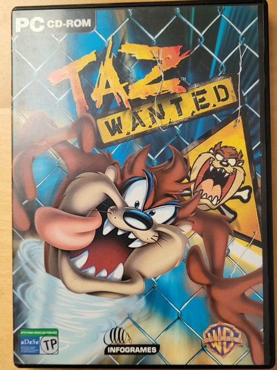 TAZ – WANTED - PC GAME - VERSION E / P (Gebraucht) in Neftenbach für ...