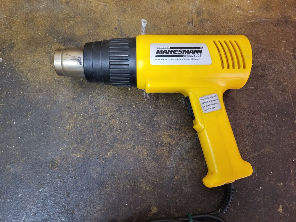 Heissluftpistole MANNESMANN (Gebraucht) in Heiligkreuz (Mels) für CHF 8 – mit Lieferung auf ...