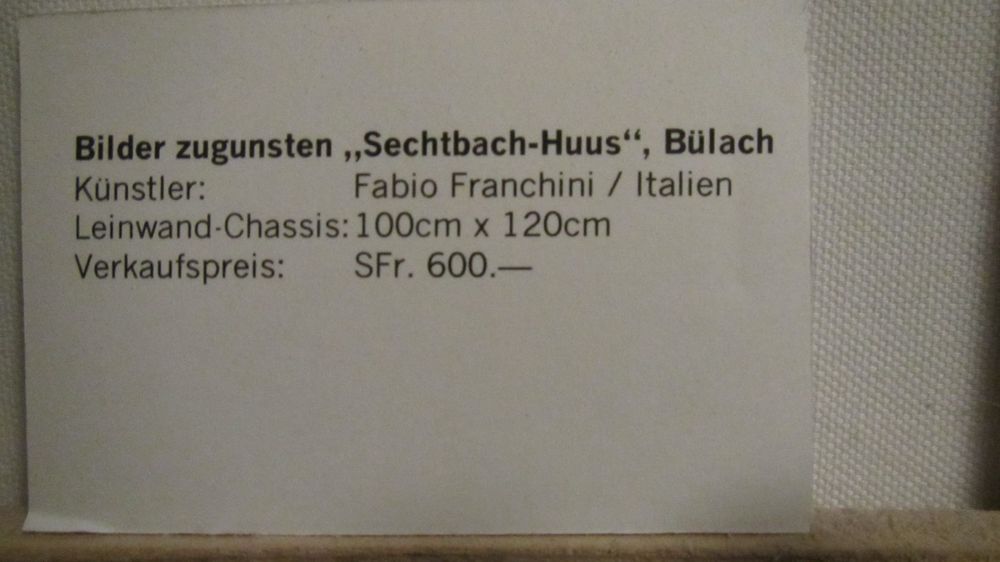 Airbrush-Bild von Fabio Franchini (I) 2003 (Gebraucht) in Rafz für CHF ...