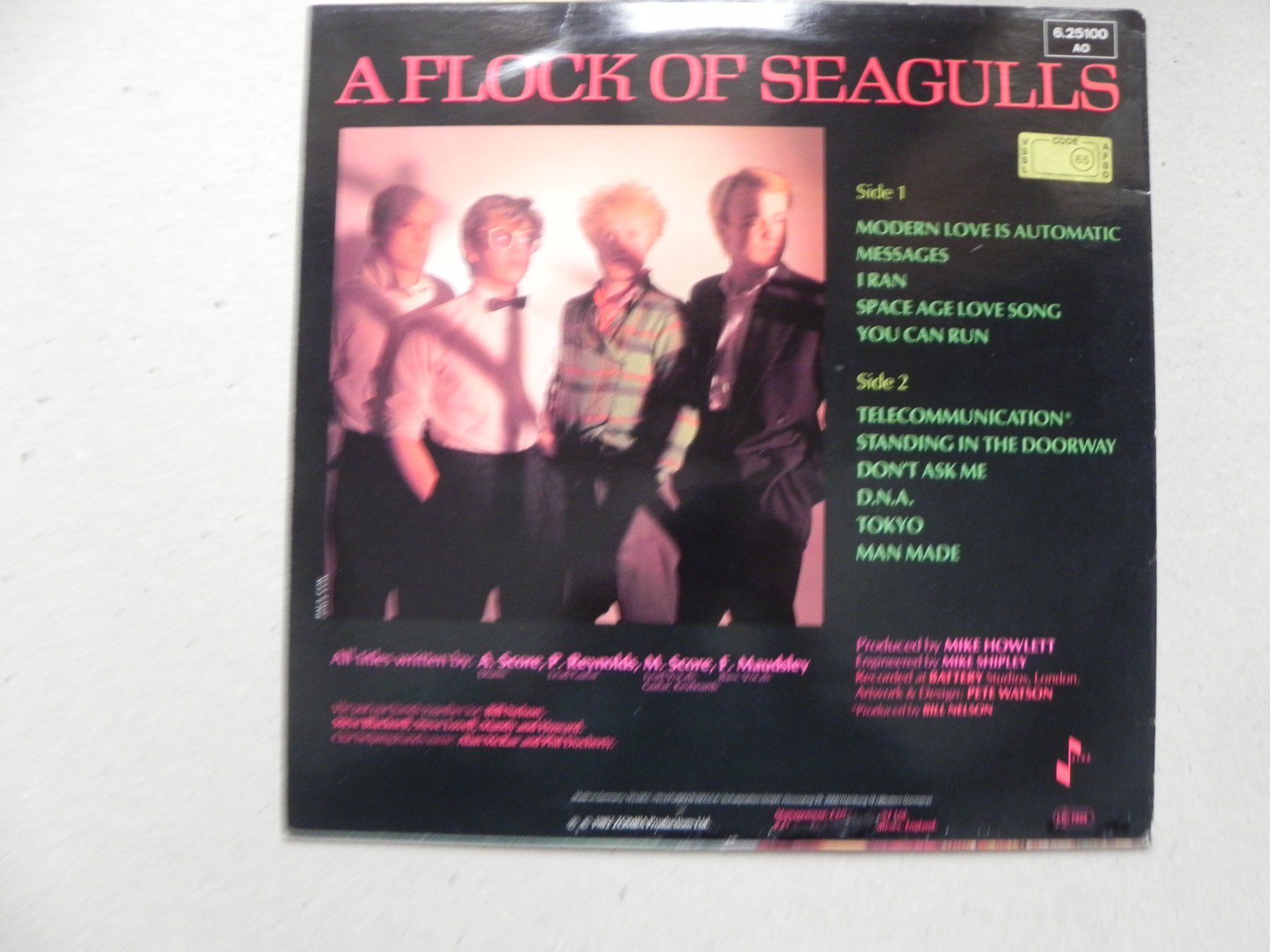 LP brit. Syntie Wave Pop Band A Flock of Seagulls 1982 I Ran (Gebraucht ...