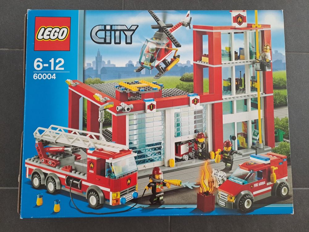 Lego City - Feuerwehrstation 60004 | Kaufen auf Ricardo