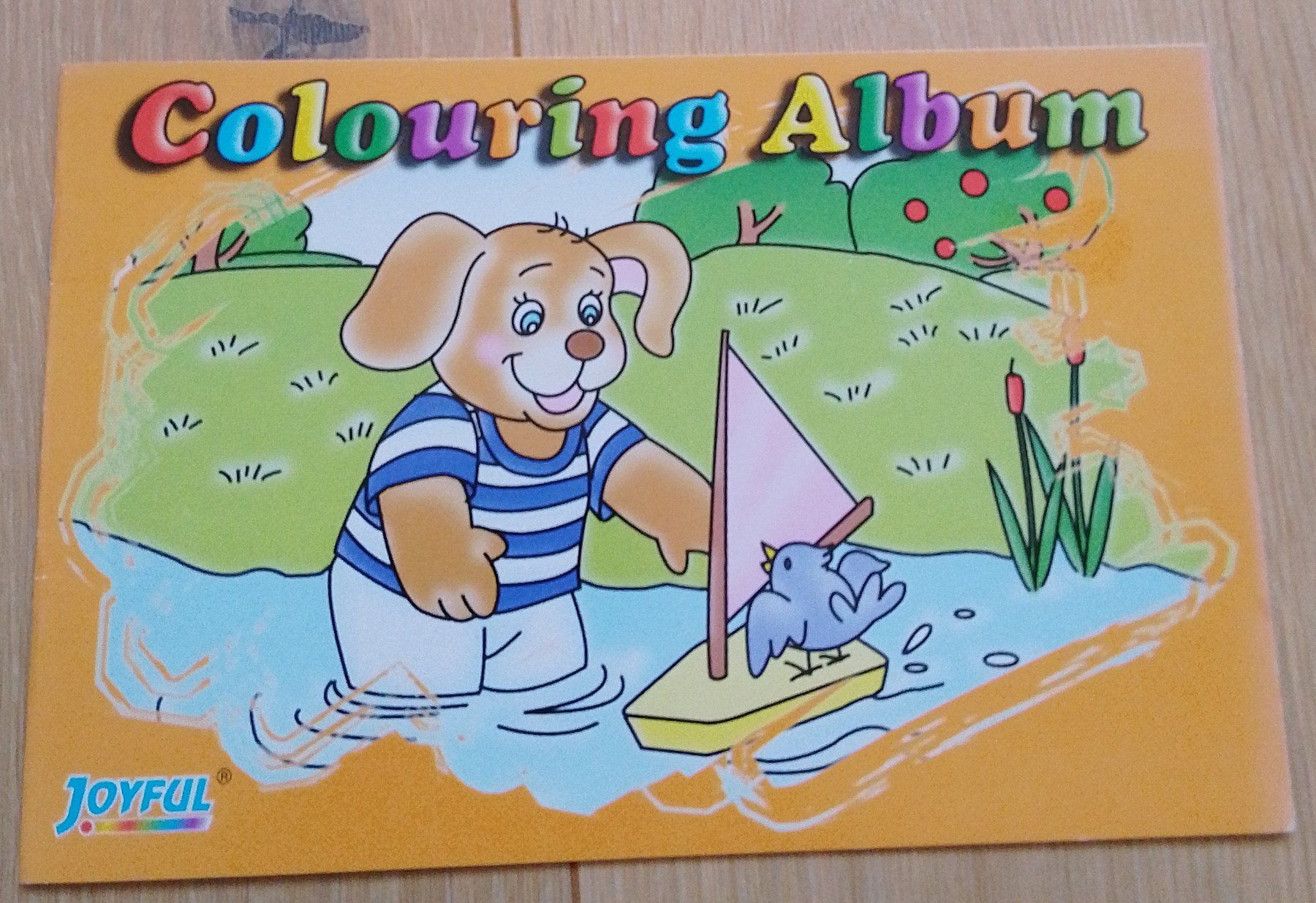 Malheft A5 Colouring Album von Joyful 21x13,8x0,2cm 8 Seiten (Gebraucht ...