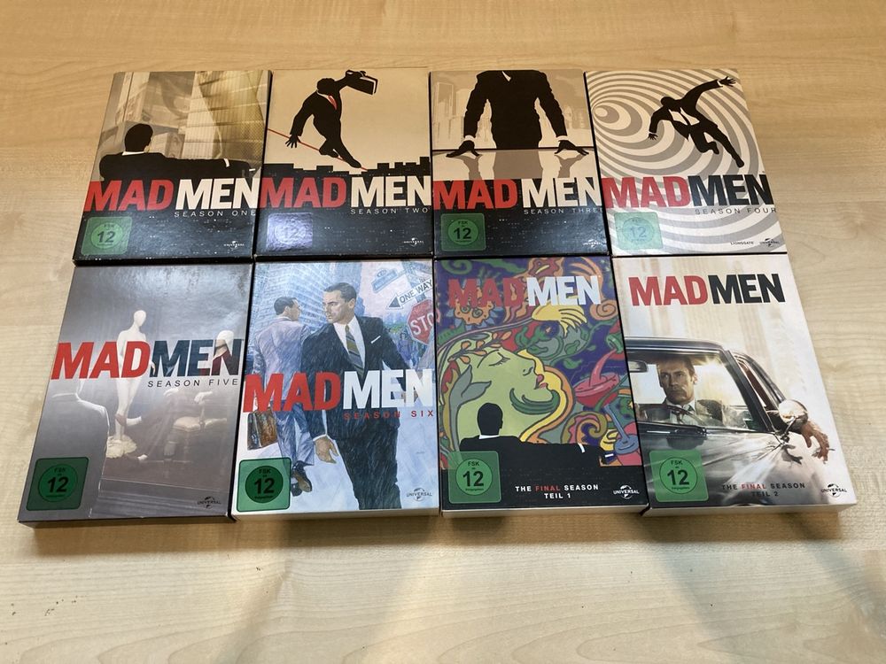 Mad Men komplette Serie (DVD) (Gebraucht) in Uttigen für CHF 20 – mit Lieferung auf Ricardo kaufen