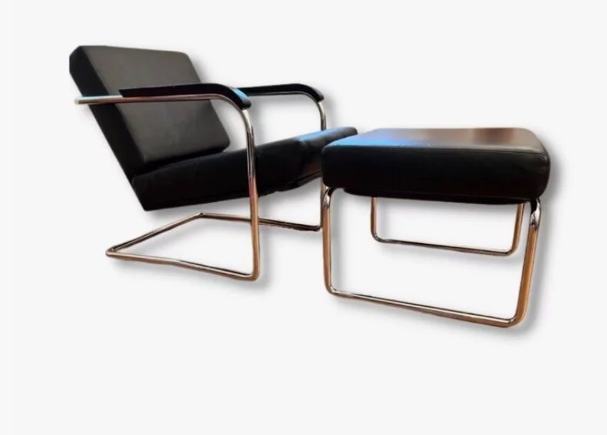 Max Moser Sessel 1435 und Hocker für Embru / Bauhausstil (Gebraucht) in ...