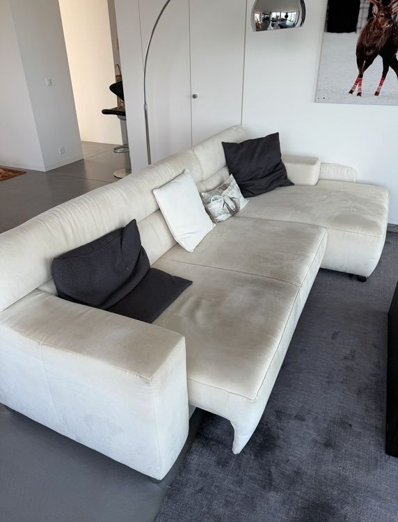 Eck-Sofa ausziehbar, Breite: 2.82m & Länge: 1.42m (Gebraucht) in Horgen ...