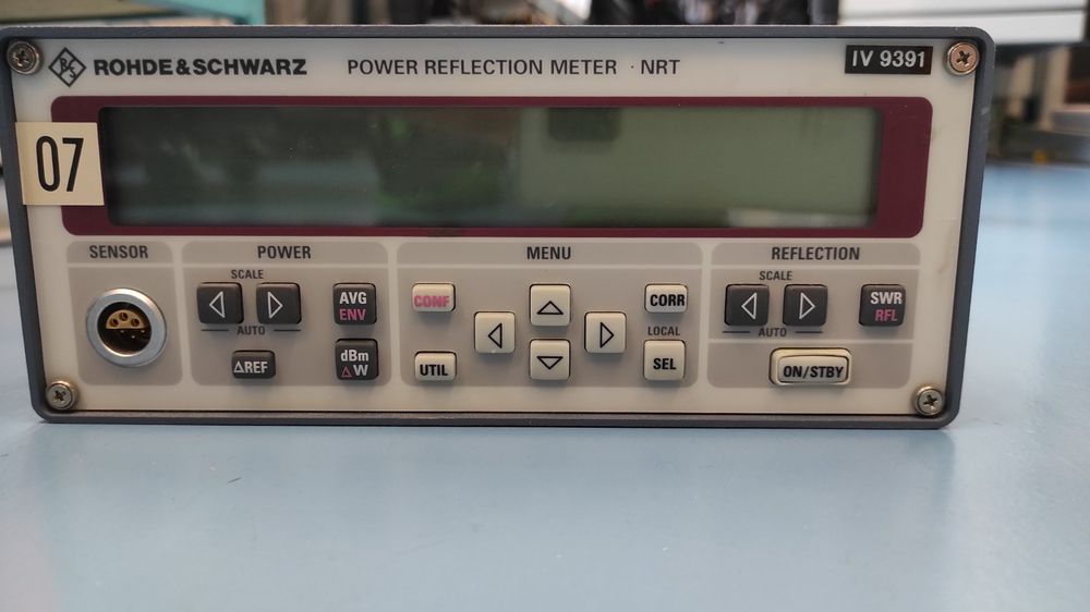 Rohde & Schwarz NRT Power Reflection Meter (Gebraucht) in Niederuzwil ...