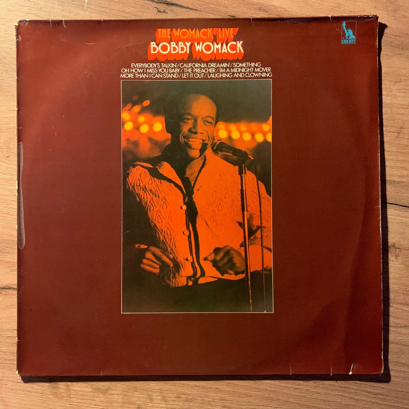 BOBBY WOMACK – THE WOMACK "LIVE"...OG GER 1970...VG/VG (D'occasion) à ...
