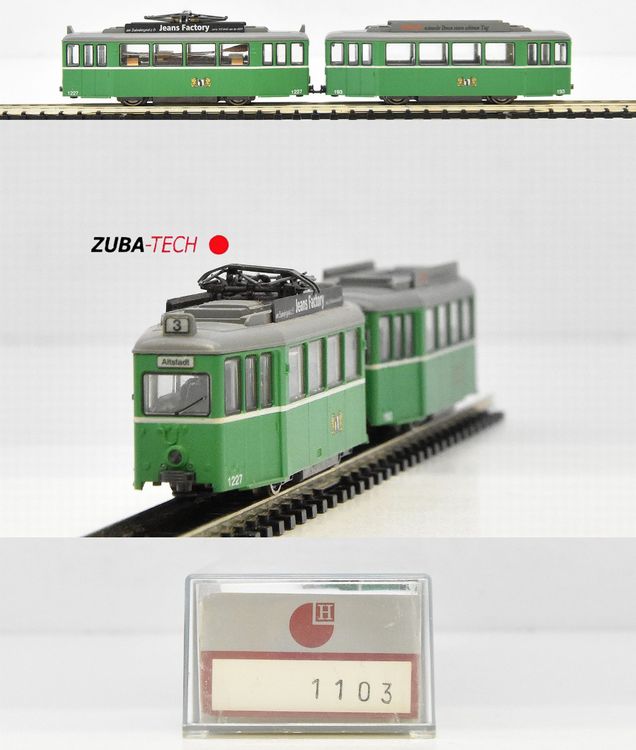 Hobbytrain Basler Tram BVB Spur N GS Analog ohne OVP (Gebraucht) in St. Gallen für CHF 103 – mit ...