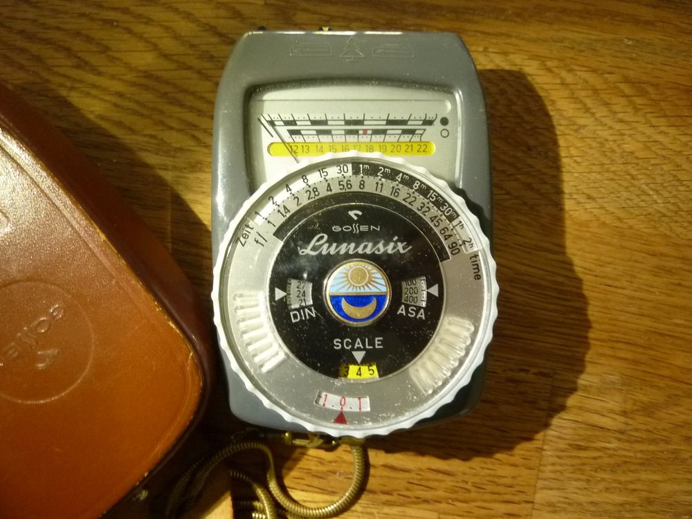 Belichtungsmesser Gossen Lunasix made in West Germany (Gebraucht) in ...