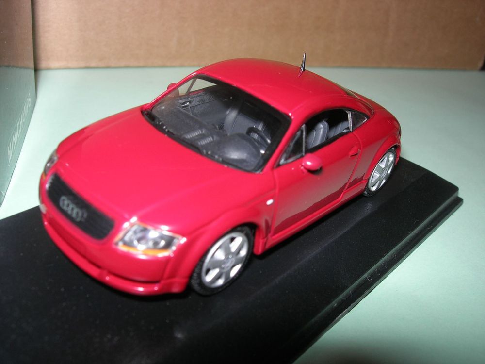 Audi TT Coupe 1998 rot * Minichamps 1:43 (Neu und originalverpackt) in ...