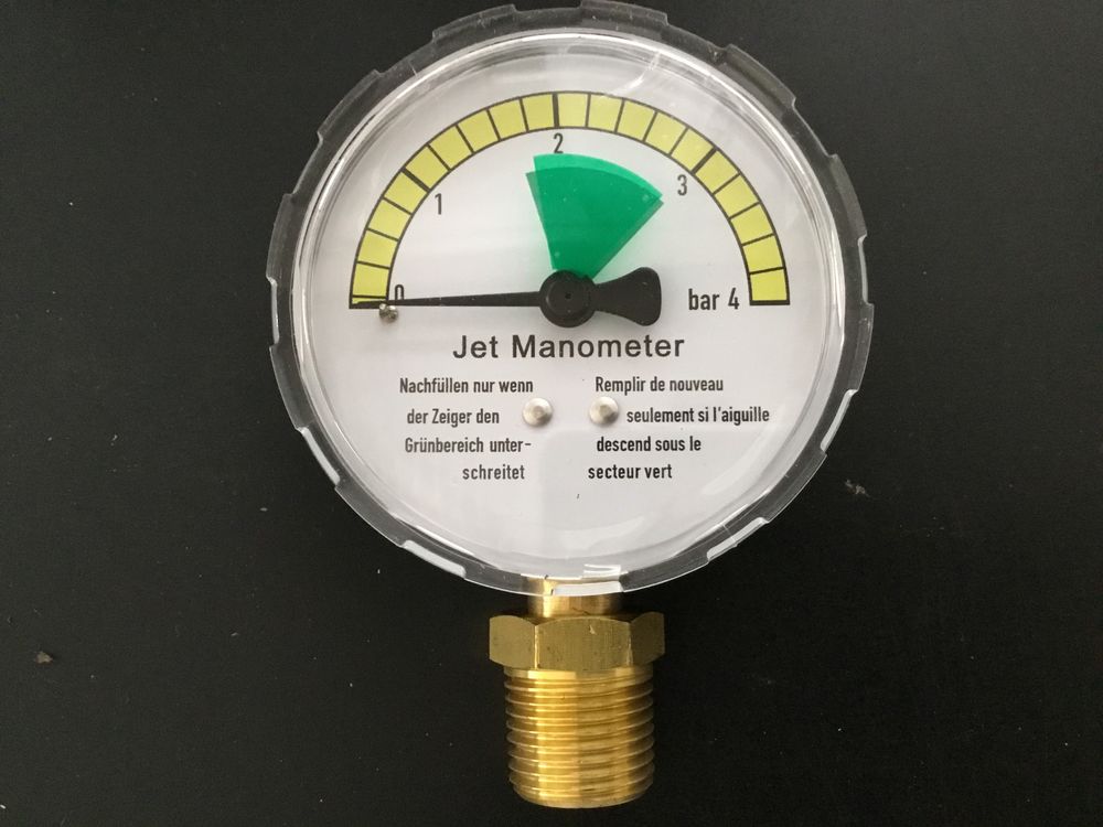 IMI Hydrometer Manometer 0 bis 4 bar Neu (Neu und originalverpackt) in ...