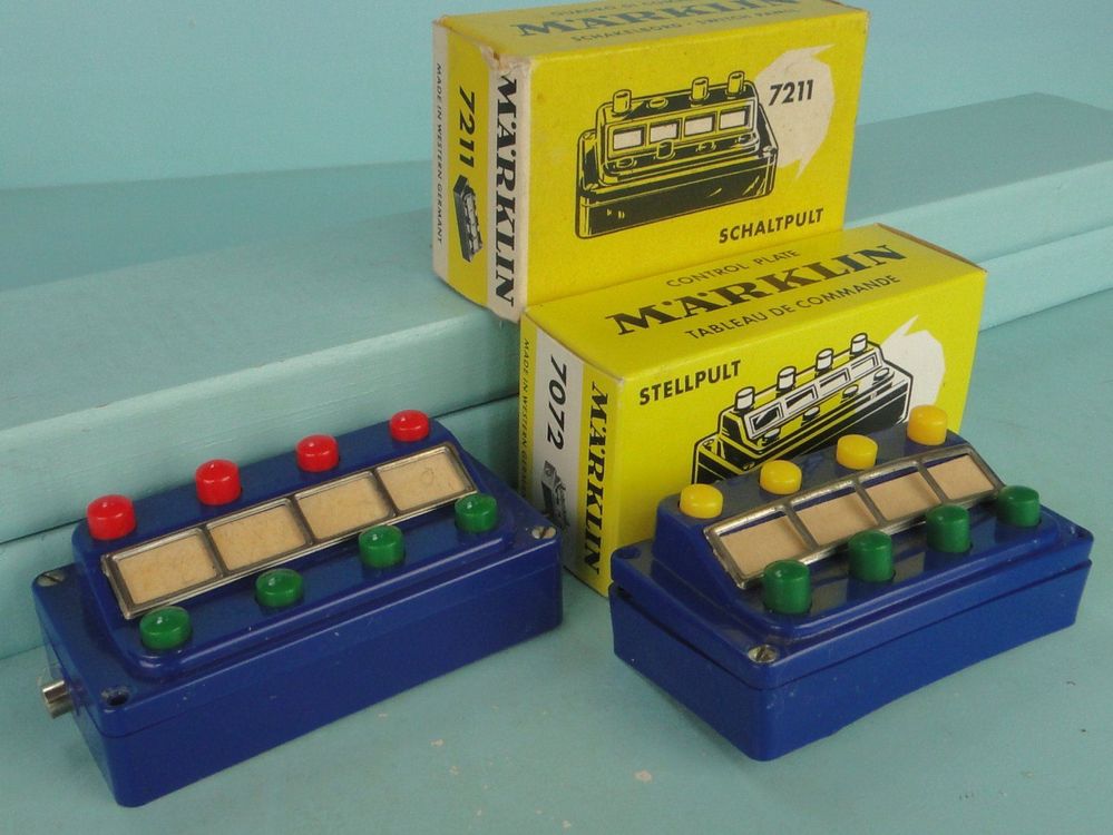 Märklin 7072 und 7211 Stellpult | Kaufen auf Ricardo