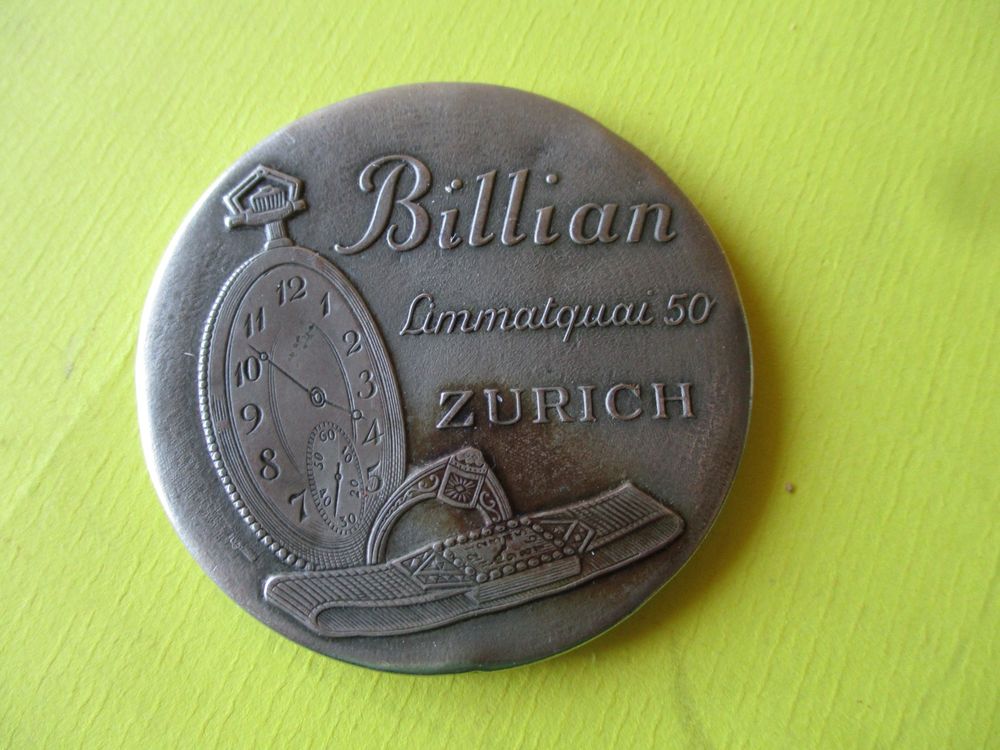 Taschenspiegel Billian Uhren Limmatquai 50 Zürich | Kaufen auf Ricardo