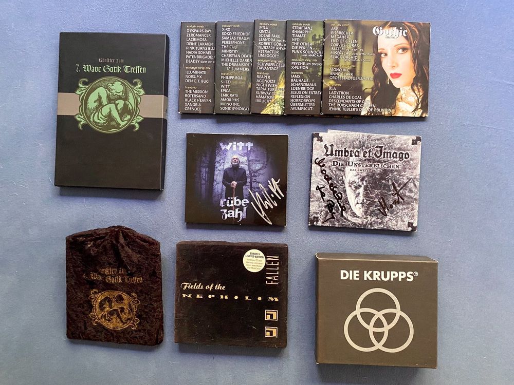 Gothic CD-Raritäten! Total 15 Tonträger. | Kaufen auf Ricardo