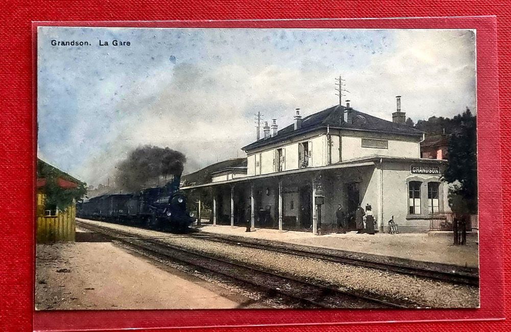 Grandson - La Gare - Bahnhof - Chemin de Fer - Train Vapeur (Gebraucht) in Rothrist für CHF 84 ...
