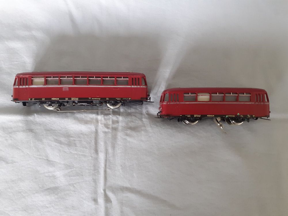 Märklin DB 800 K (3016): Schienenbus mit Beiwagen (Gebraucht) in Luzern ...
