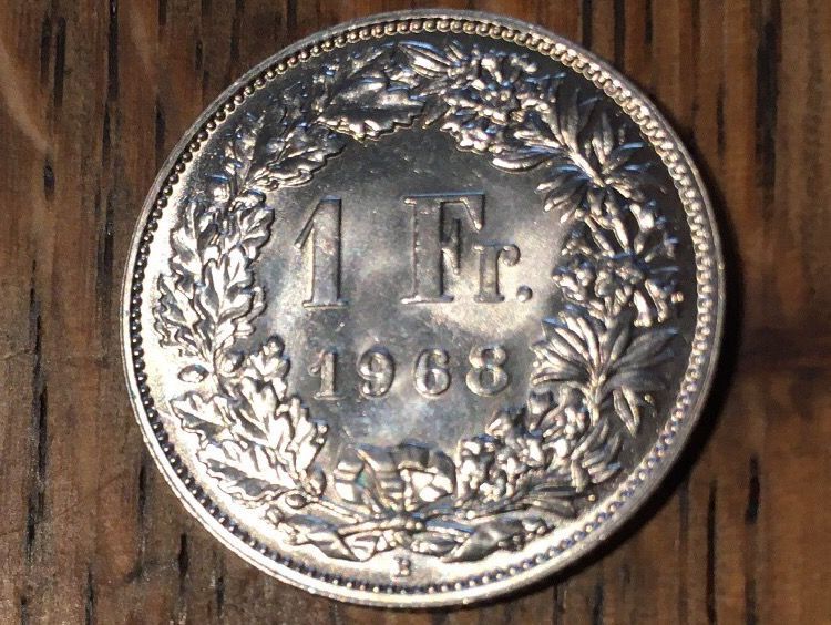 1Fr 1968 B -stgl