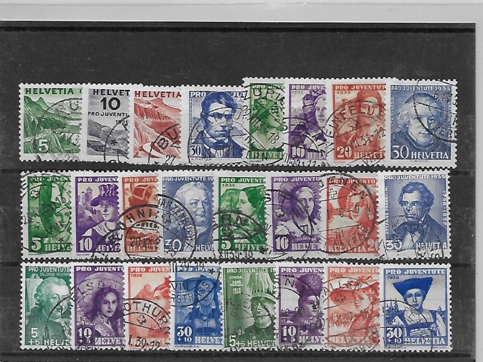 PJ gest.Restlot 1931 -1939 Kat: CHF 110.- | Kaufen auf Ricardo