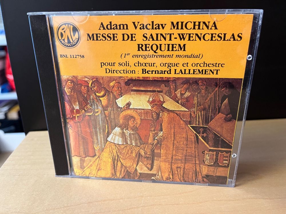 Adam Václav Michna - Messe de Saint-Wenceslas - Rare! HJ21C (Neu ...