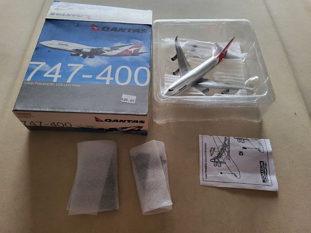 Boeing 747-400 Qantas (Gebraucht) in Bäch SZ für CHF 6 – mit Lieferung auf Ricardo kaufen