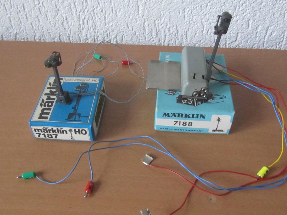 Märklin H0 7188 & 7187 Lichthauptsignal & Lichtvorsignal | Kaufen auf ...