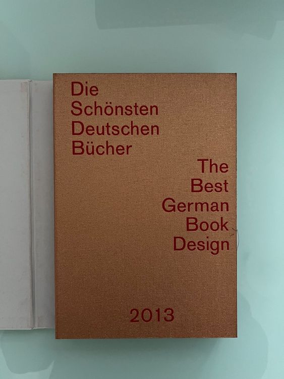 Die Schönsten Deutschen Bücher Best German Book Design 2013 (Gebraucht ...
