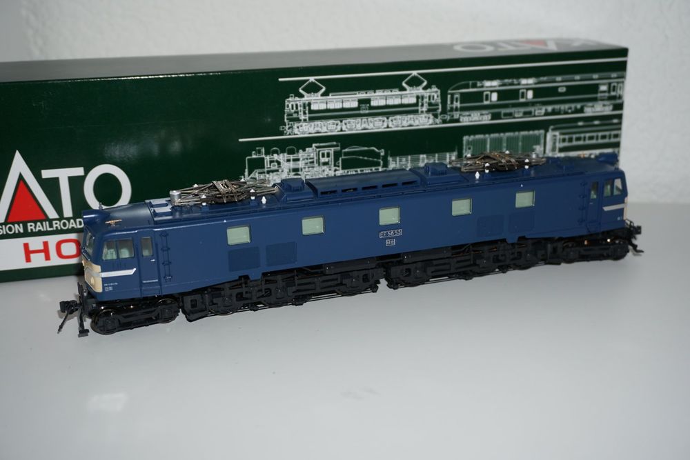 Kato 1-301 - JR EF 58 Elektrolok blau H0/DC | Kaufen auf Ricardo