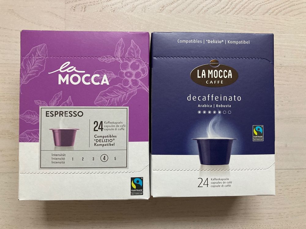 48 La Mocca Kaffeekapseln Espresso und Decaffeinato | Kaufen auf Ricardo