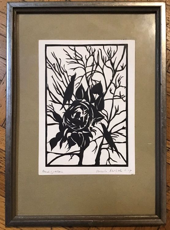 Original Scherenschnitt signiert | Kaufen auf Ricardo