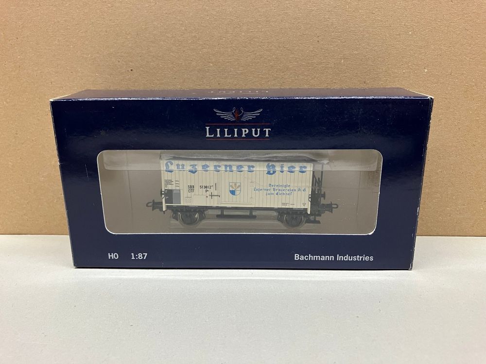 Liliput L224850 SBB Bierwagen "Luzerner Bier", H0 (Neu (gemäss Beschreibung)) in Neuendorf für ...